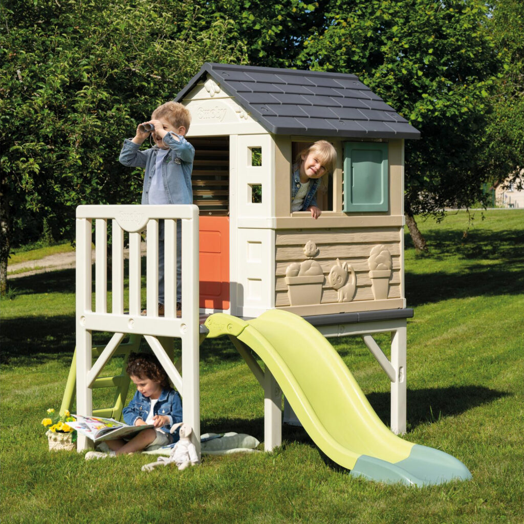 Stilvolle Spielhaus Garten Smoby Ebenbild
